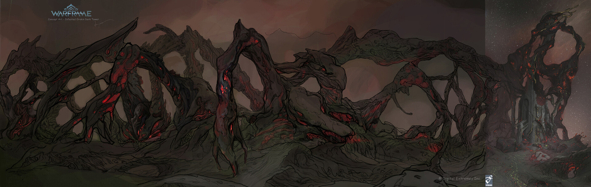 Dejan Ostojic - Warframe - Infested Orokin Tower