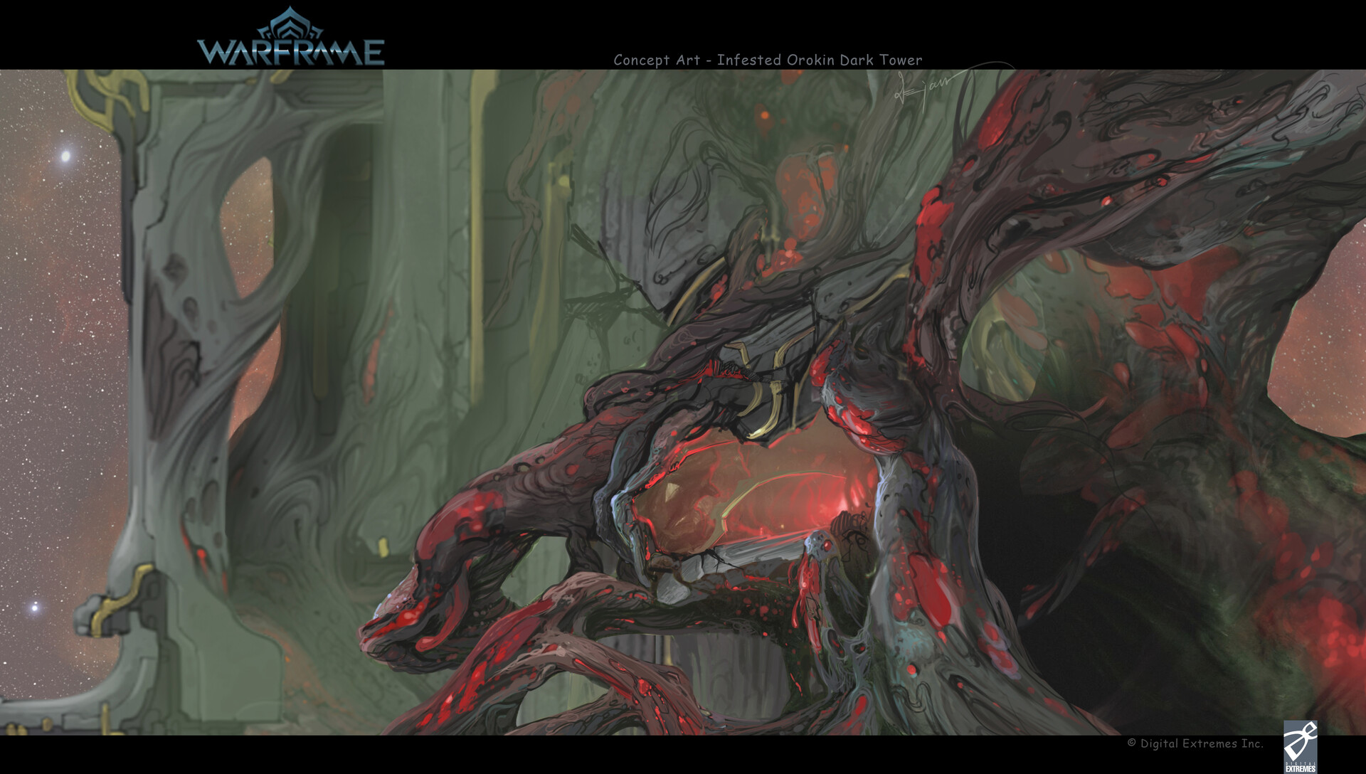 Dejan Ostojic - Warframe - Dark Tower Back