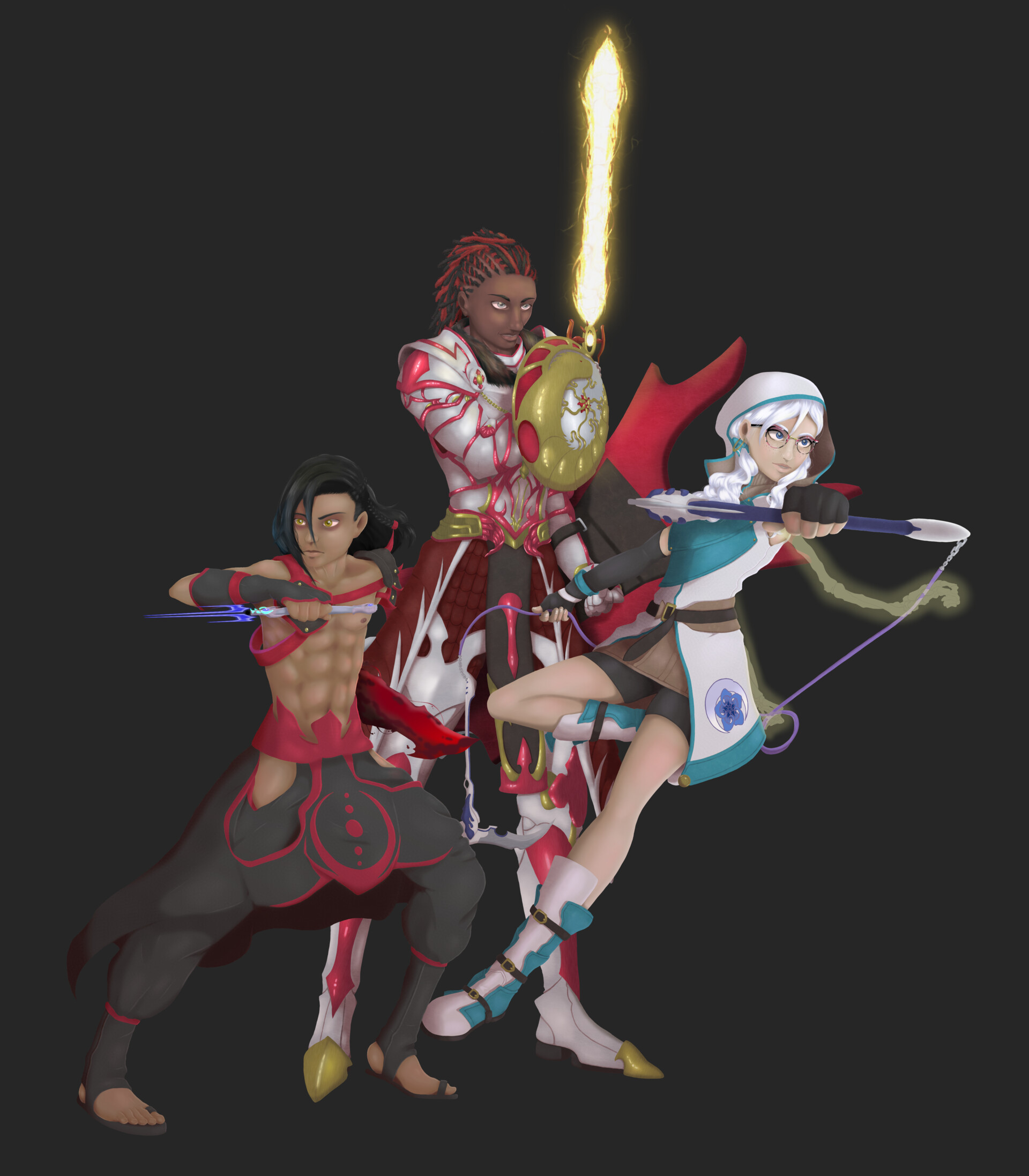 ArtStation - Celestial Warriors