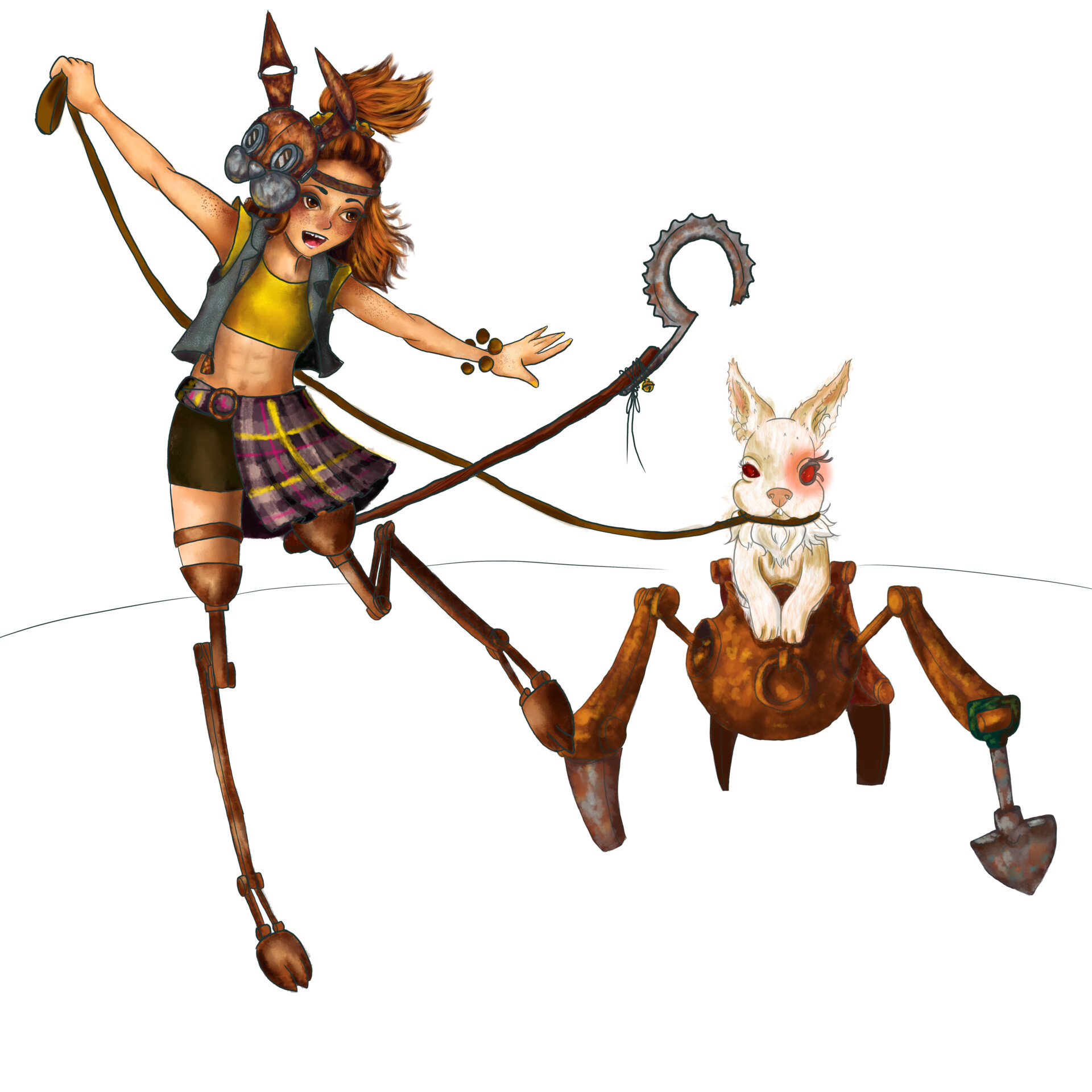 ArtStation - Bunny and Clyde - Character Art