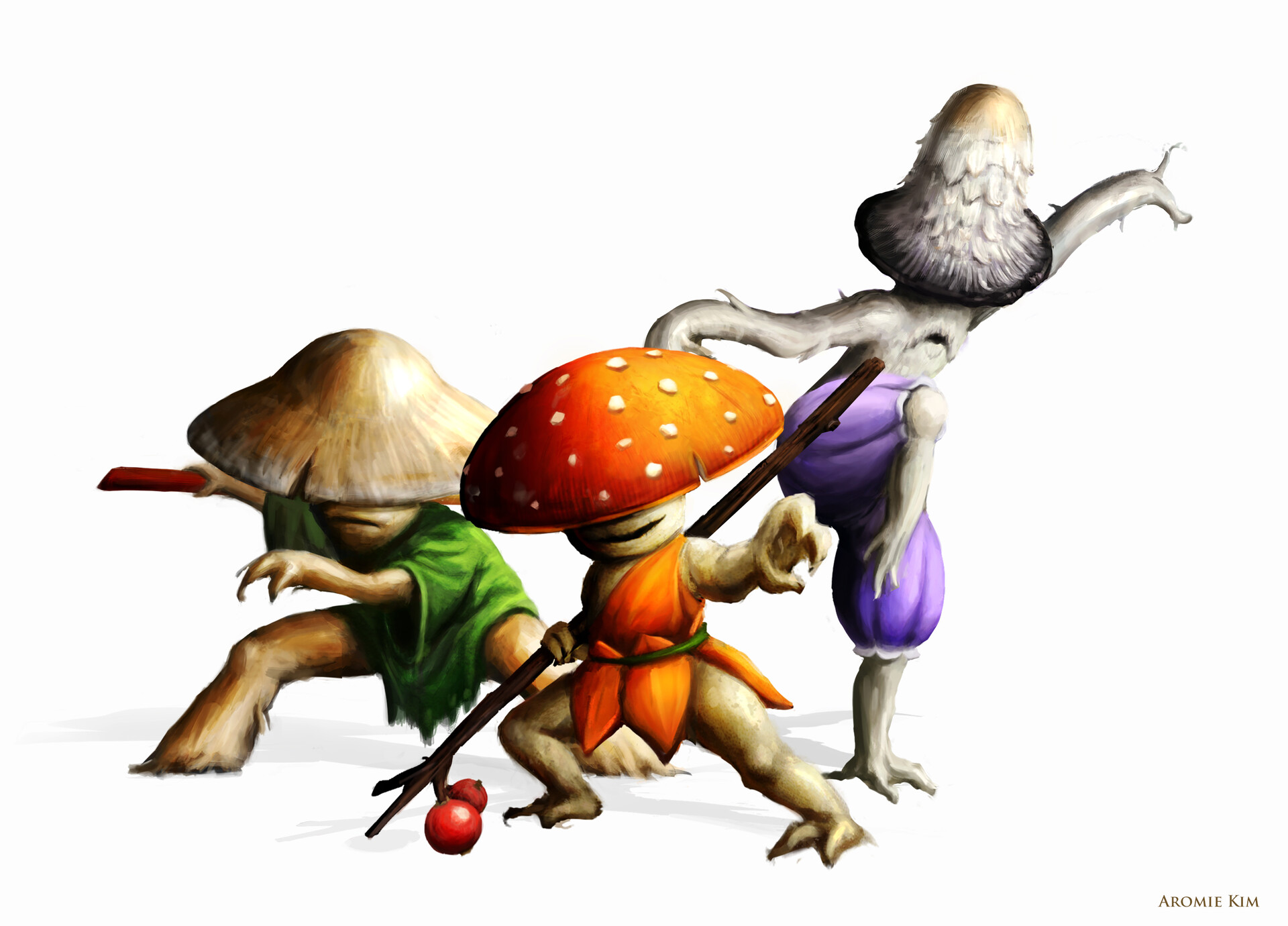 ArtStation - Mushroom Fighters
