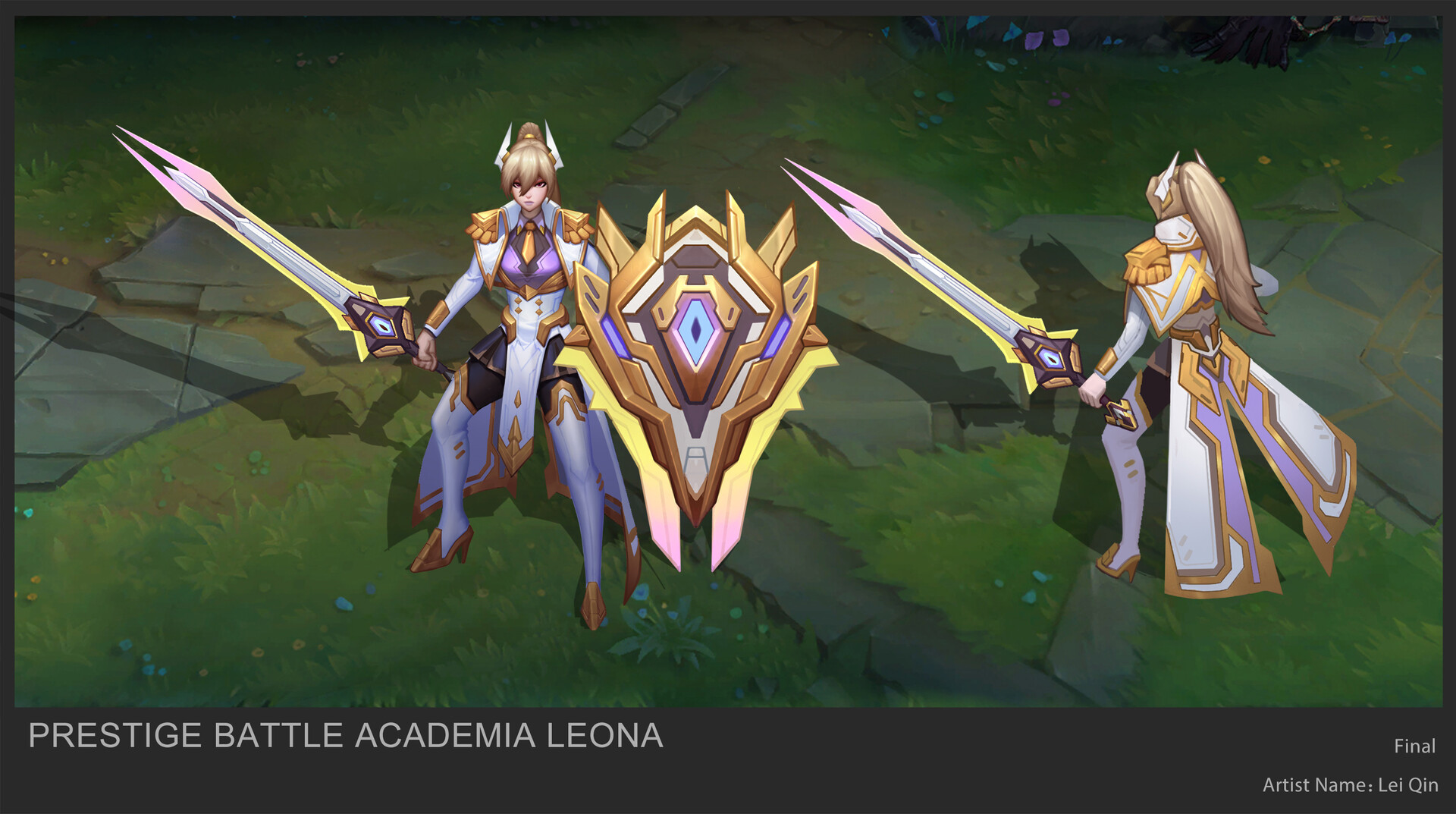 Stone - Prestige Battle Academia Leona Concept
