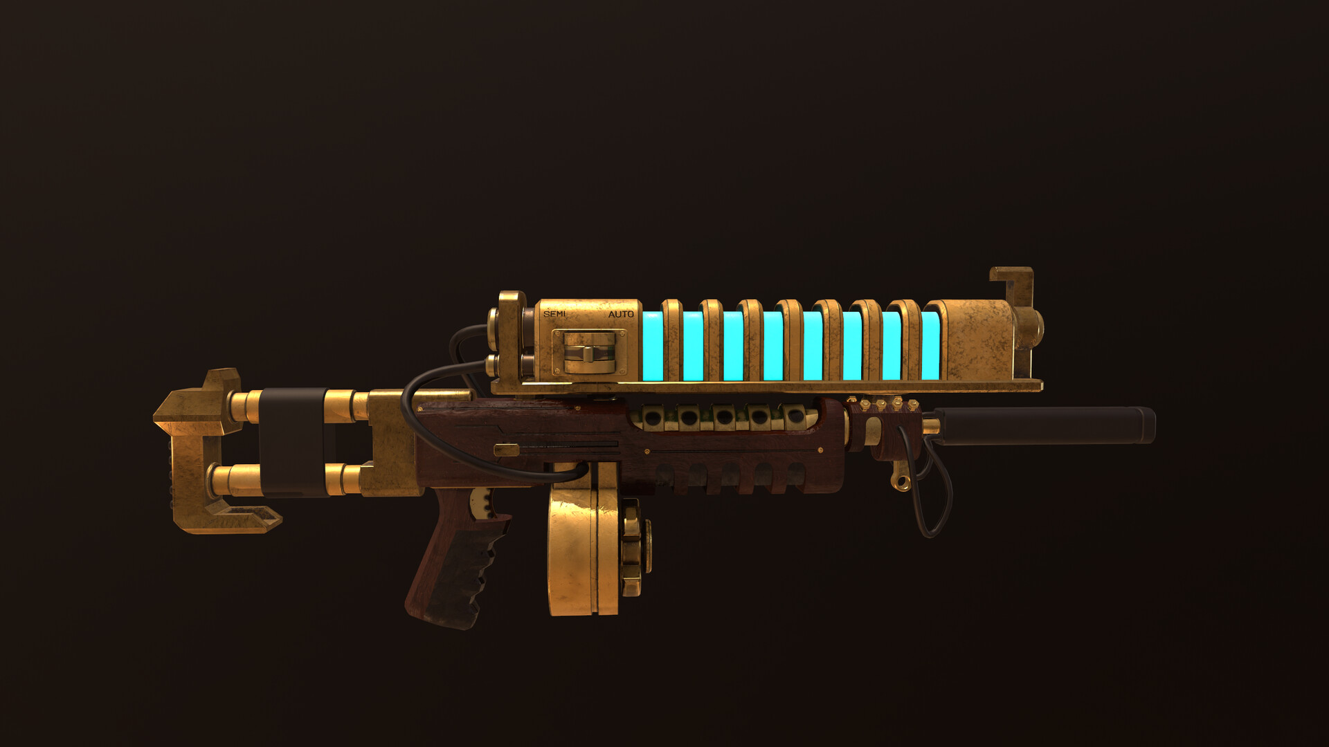 ArtStation - Furious Phoenix Laser Rifle