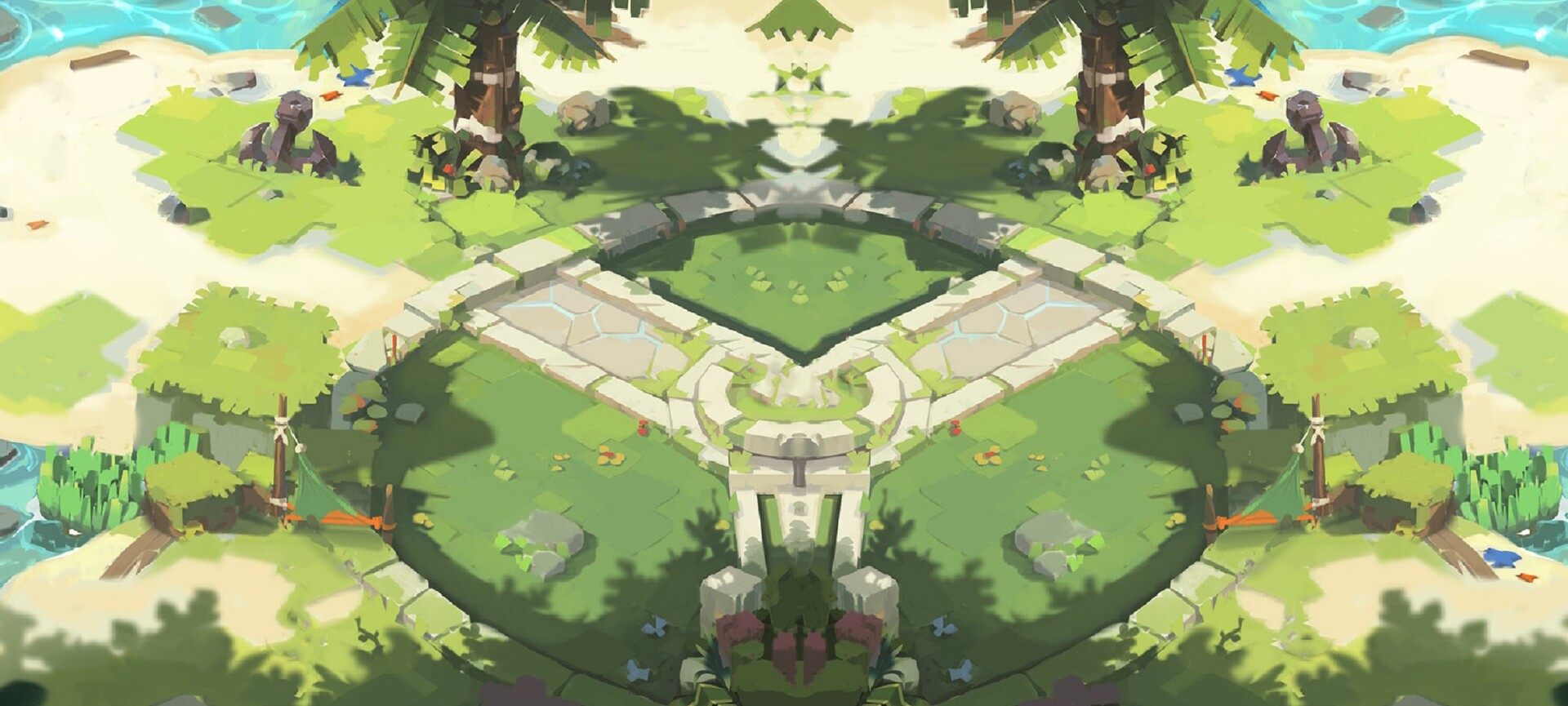 ArtStation - 2D Battlegrounds for 2D Games