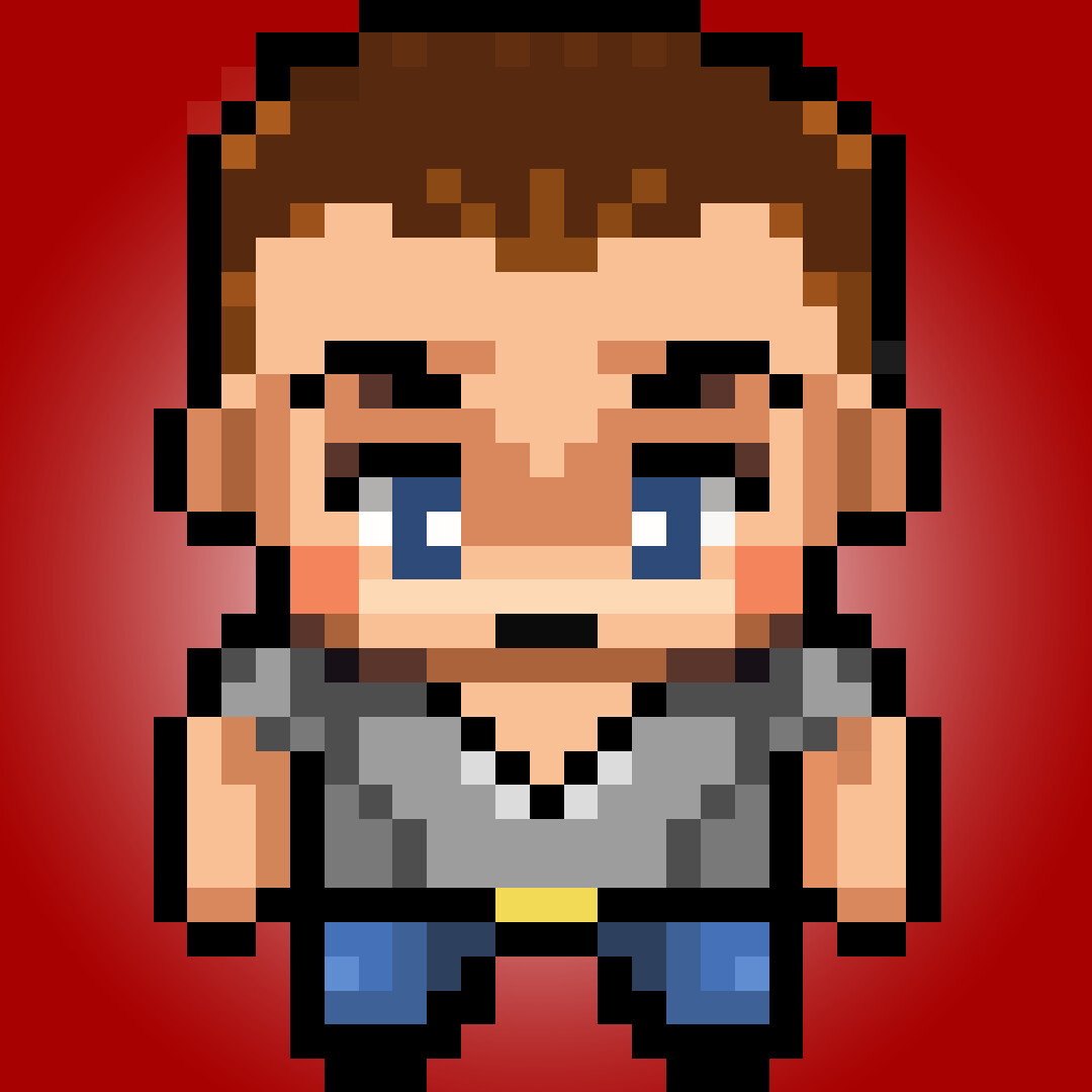 Gregory Ligman - Cool Dude - Pixel Art