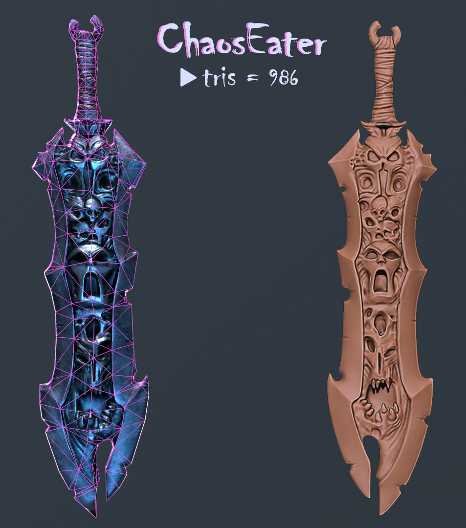 chaoseater sword