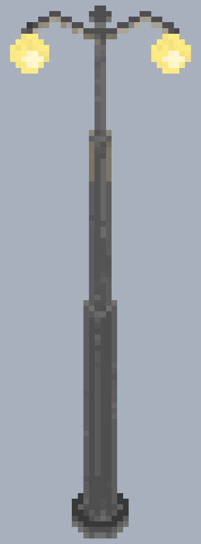 Gregory Ligman - Lamp Post - Pixel Art
