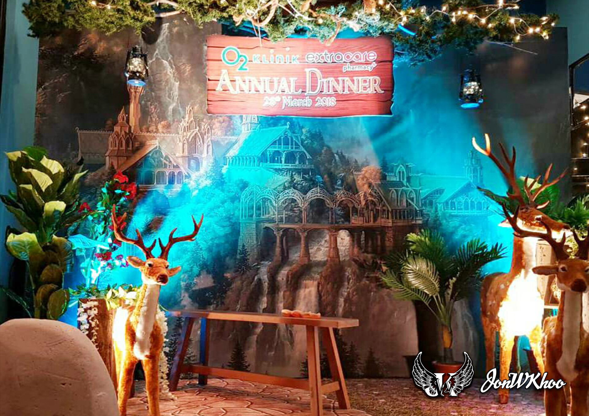 JonWKhoo - O2 Klinik 2018 (Rivera Rainforest Theme) | Annual Dinner