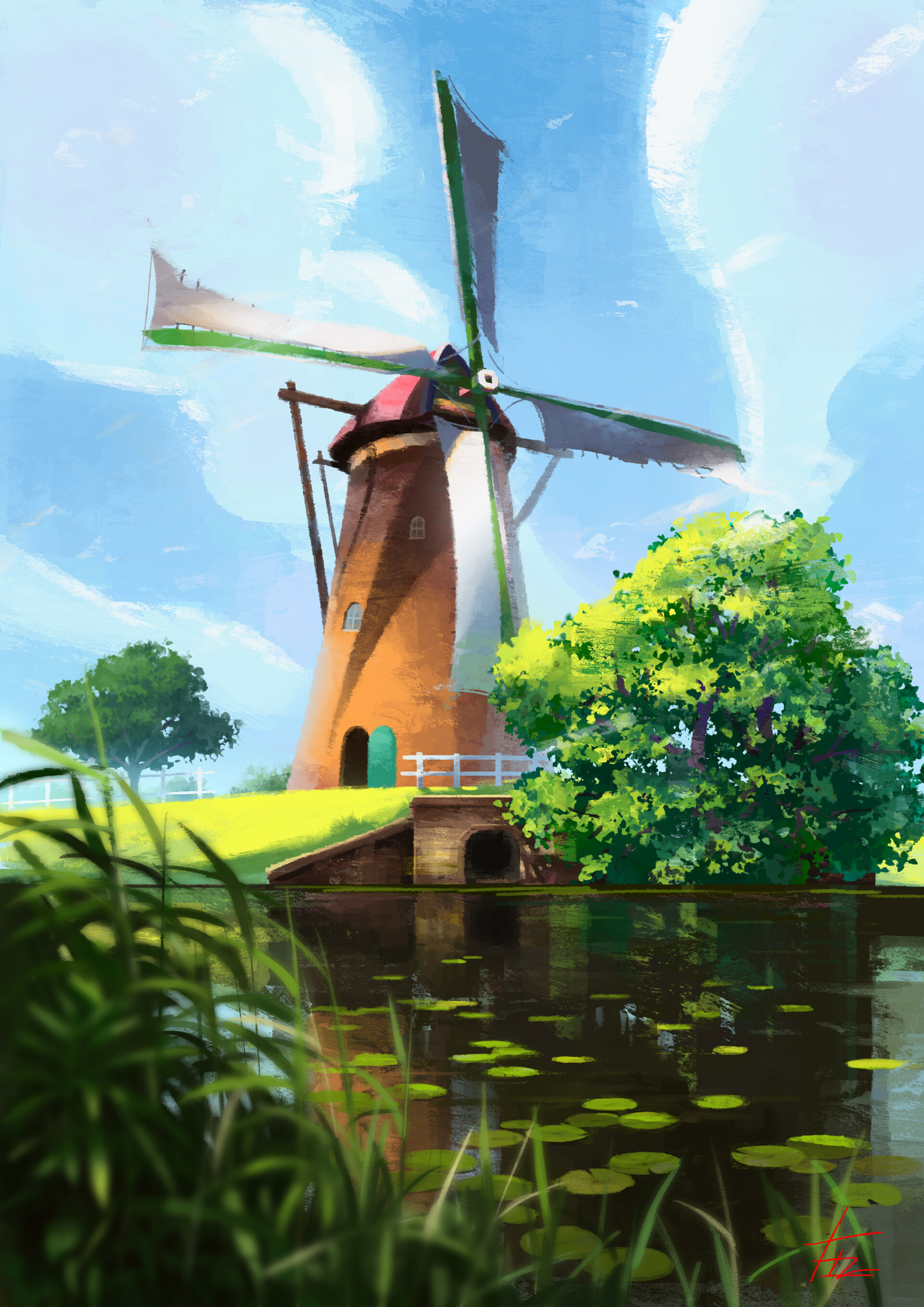 ArtStation - Windmill