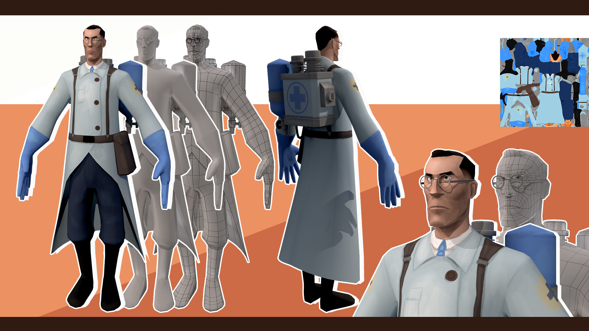 Lily "Gabriel" Morel - Medic from Team Fortress 2