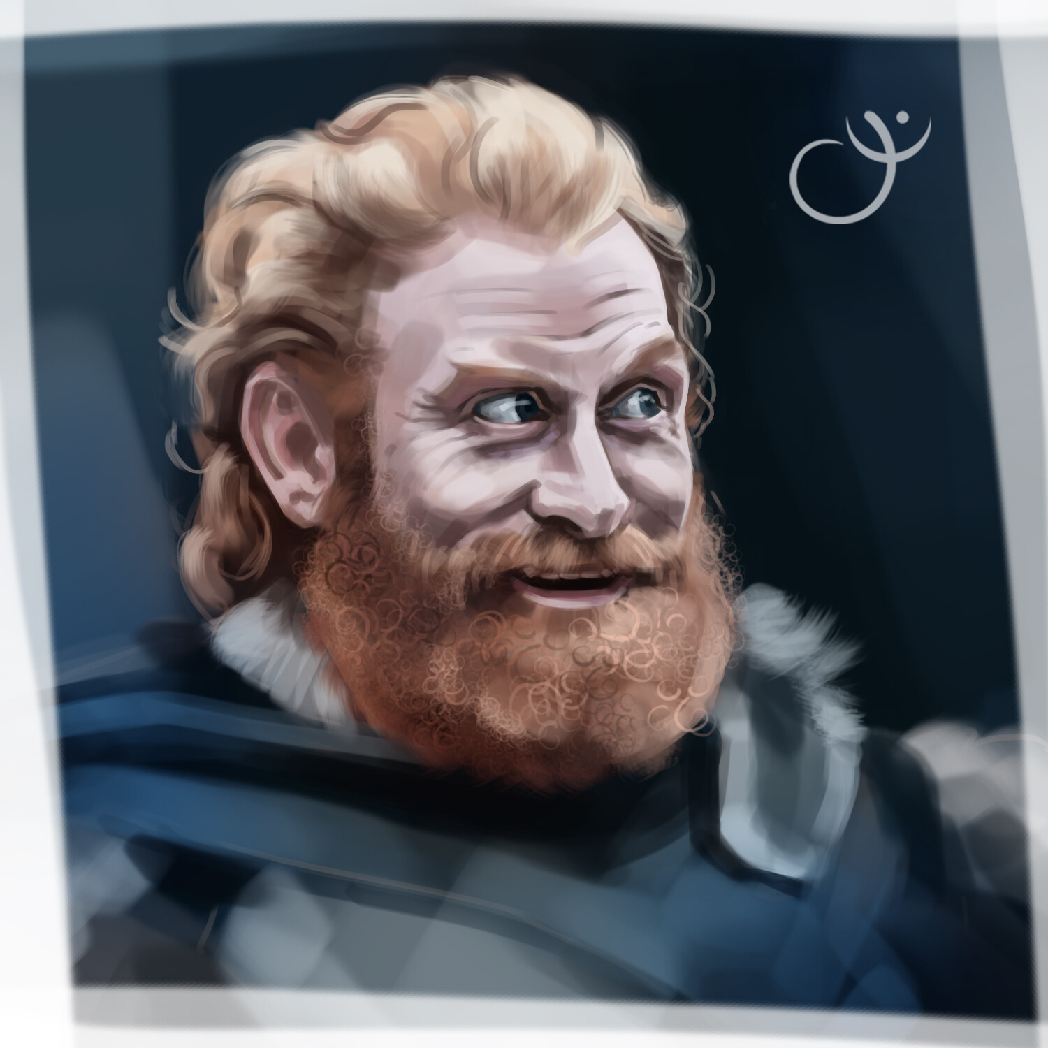 ArtStation - Tormund portrait CG
