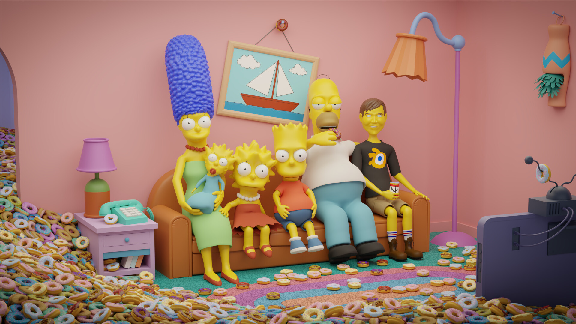 ArtStation - Simpson with the Guru