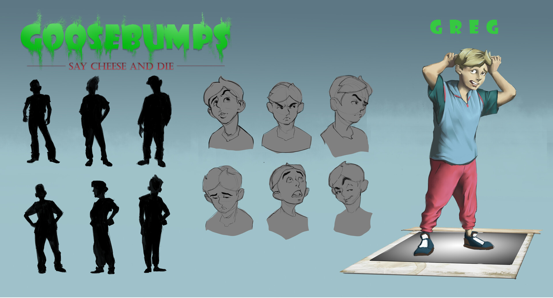 David Espy - Goosebumps - Say Cheese & Die Keyframe & Characters