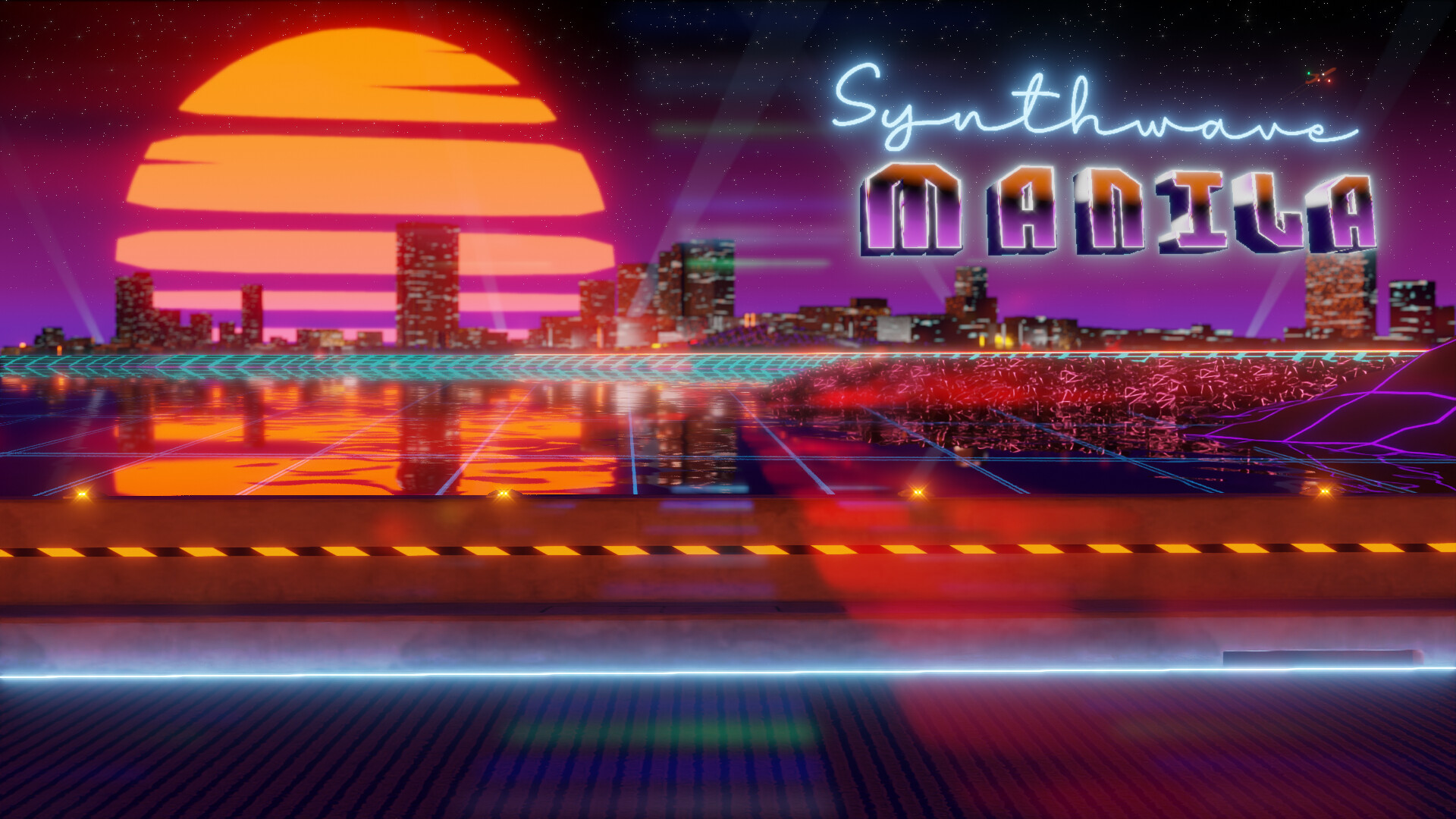 ArtStation - Synthwave Manila