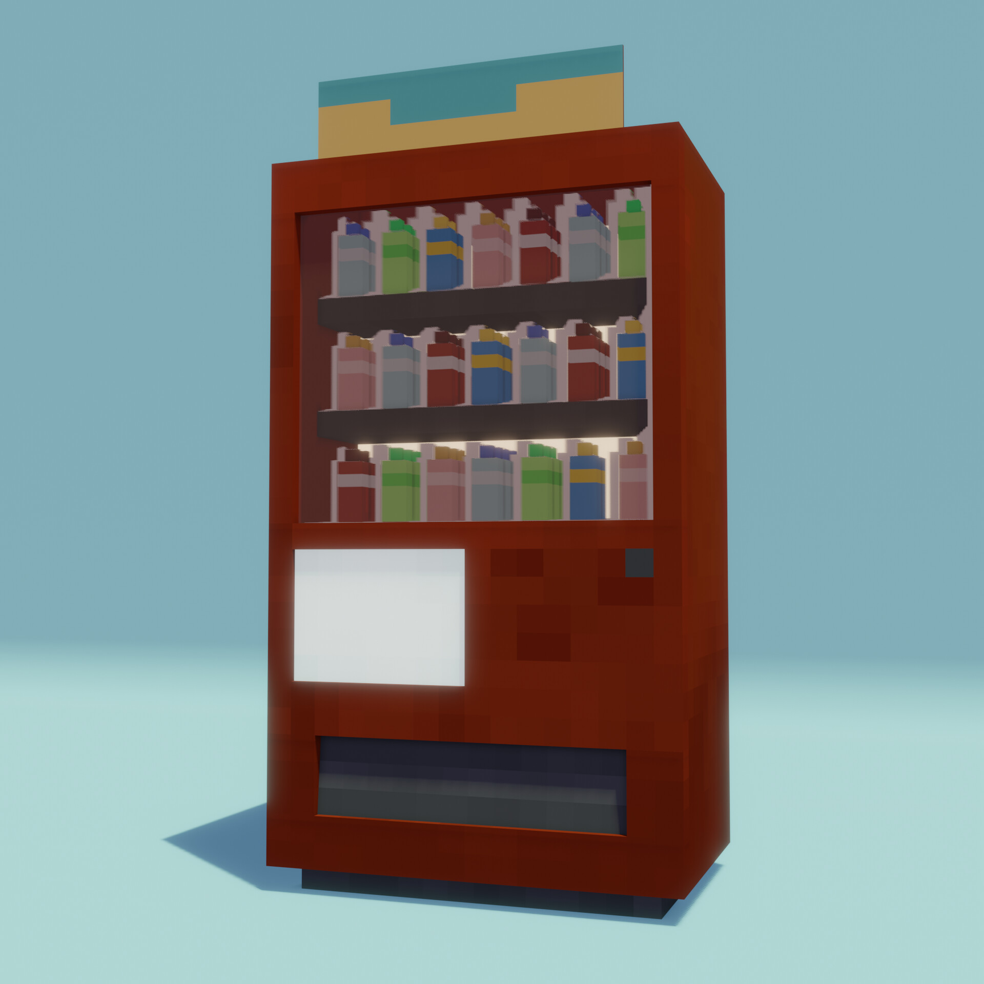 ArtStation - Voxel Vending machine