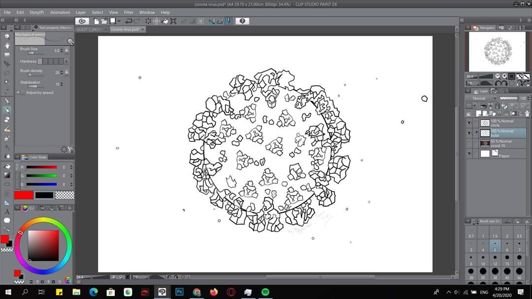 ArtStation - corona virus