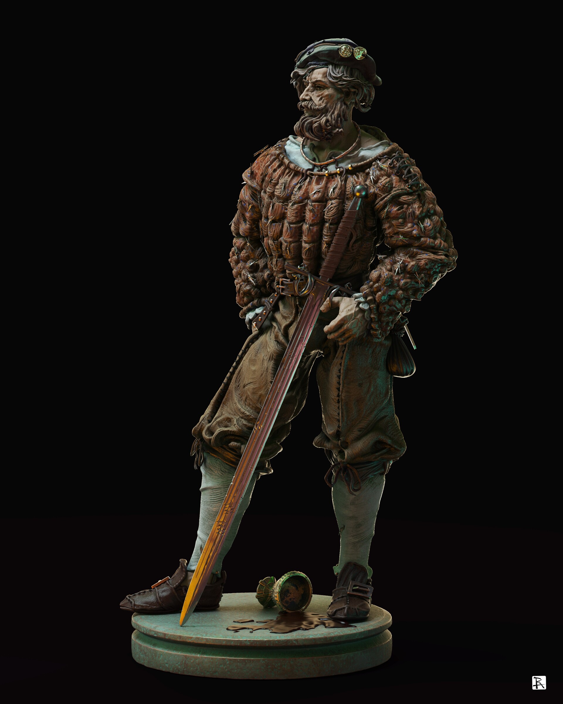 Béres Rudolf Artist - Servant of Death The Victual Brothers Pirate