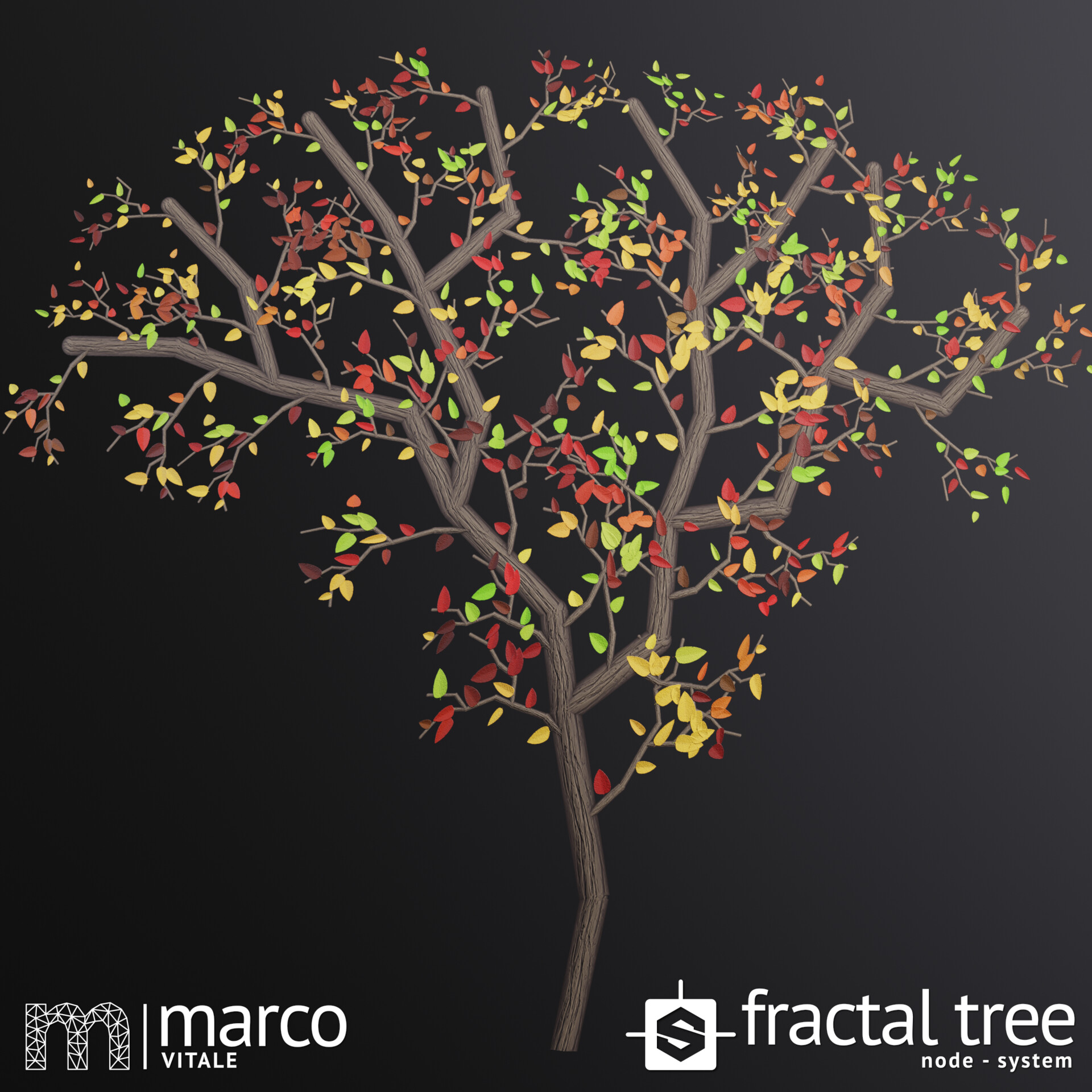 ArtStation - MV Fractal Tree Node - System