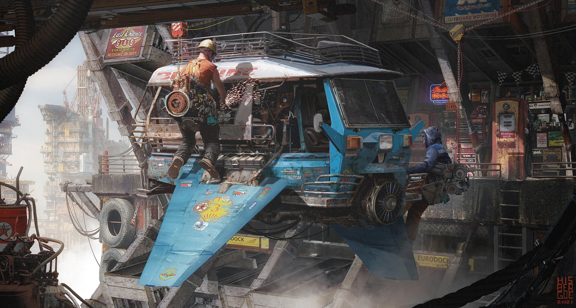 ArtStation - Garage