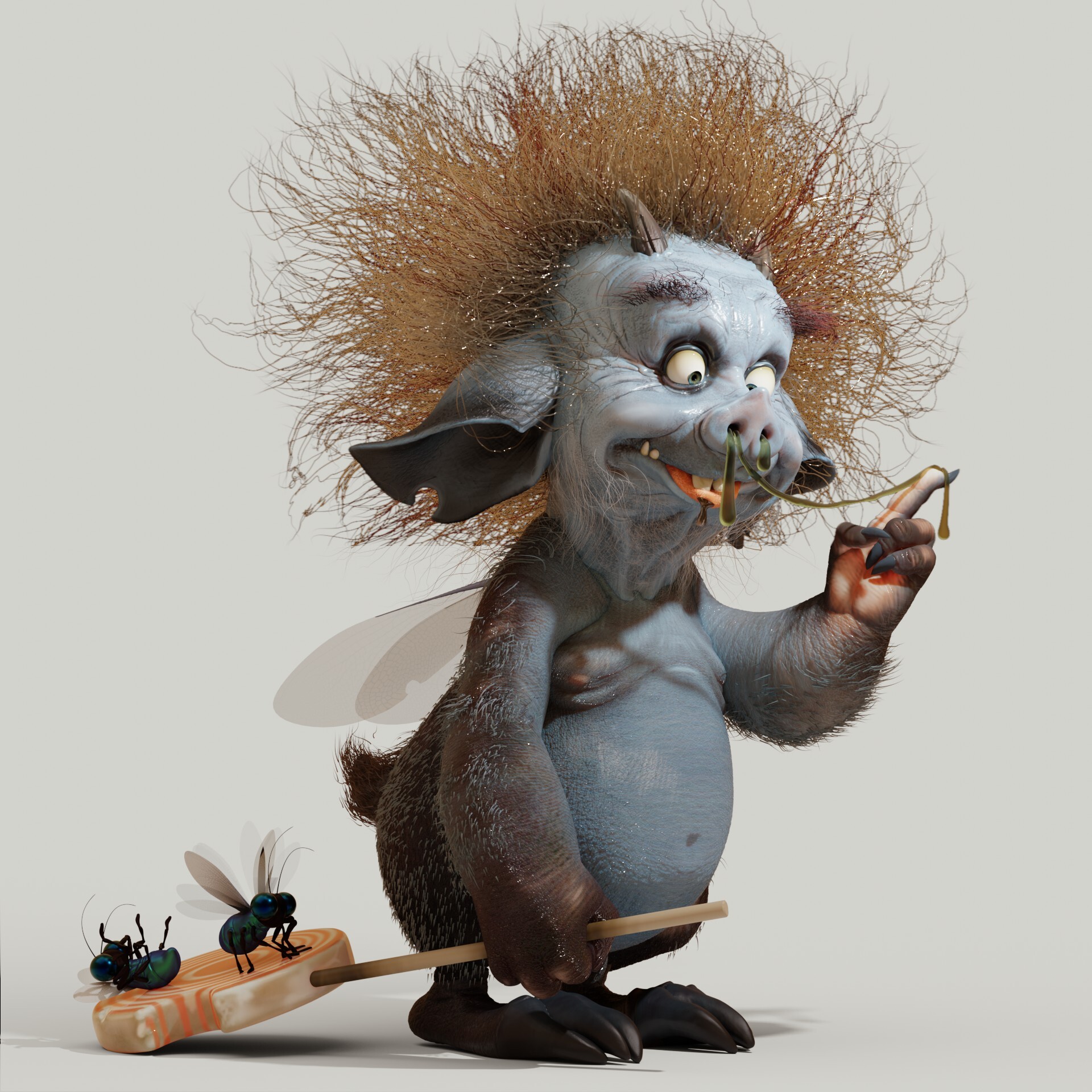 ArtStation - Troll from concept by Jean Baptiste Monge
