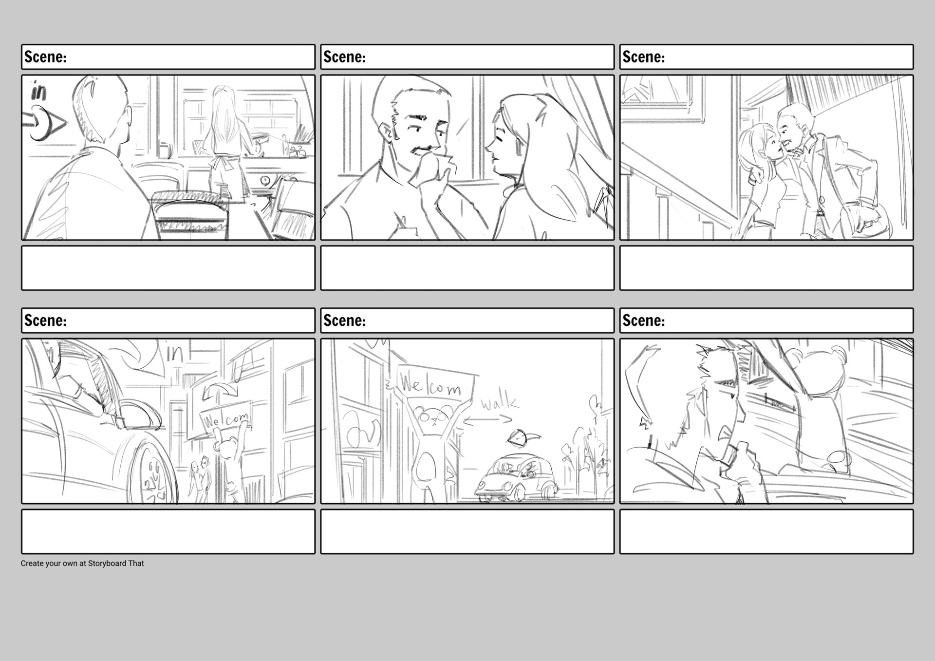 ArtStation - StoryBoard