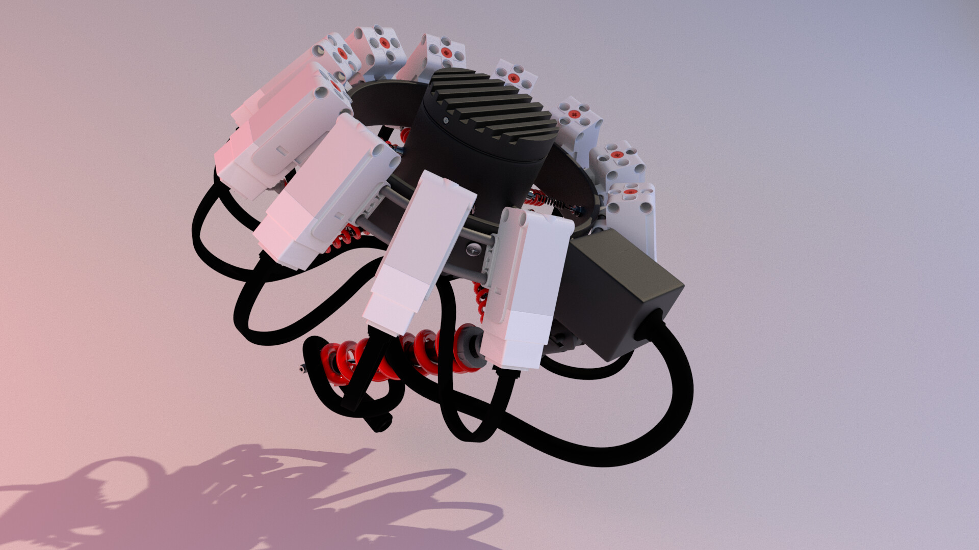 ArtStation - High Poly Assignment: Hover Engine