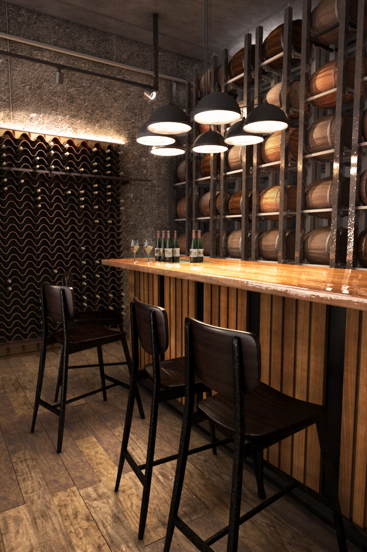ArtStation - Bar interior _HEAJ