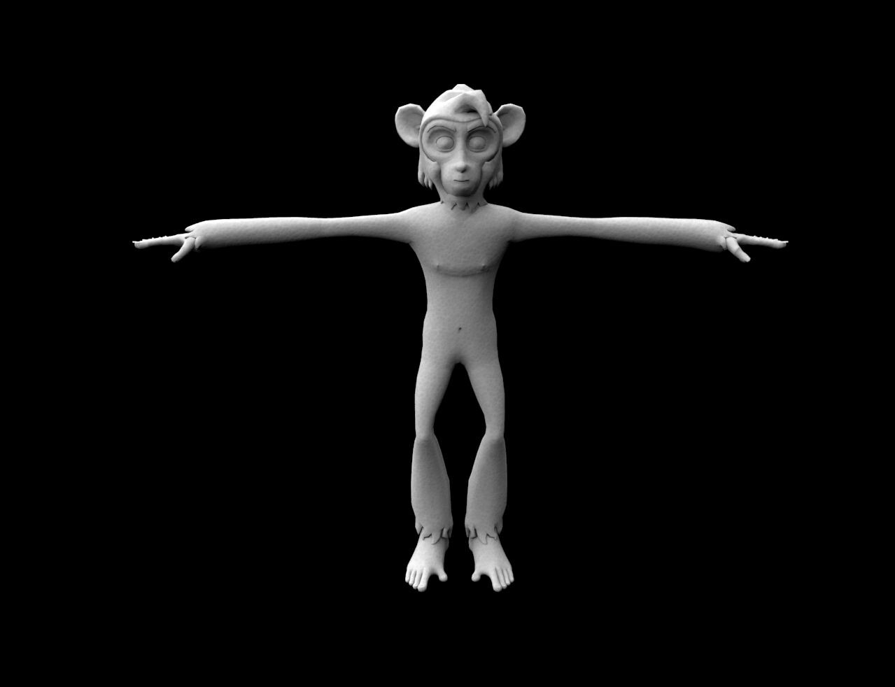 ArtStation - Ready to rig model