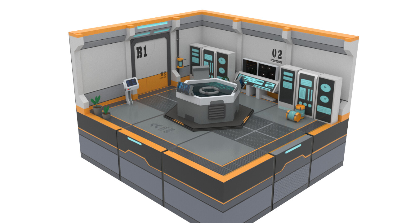 ArtStation - 3D Game Environment