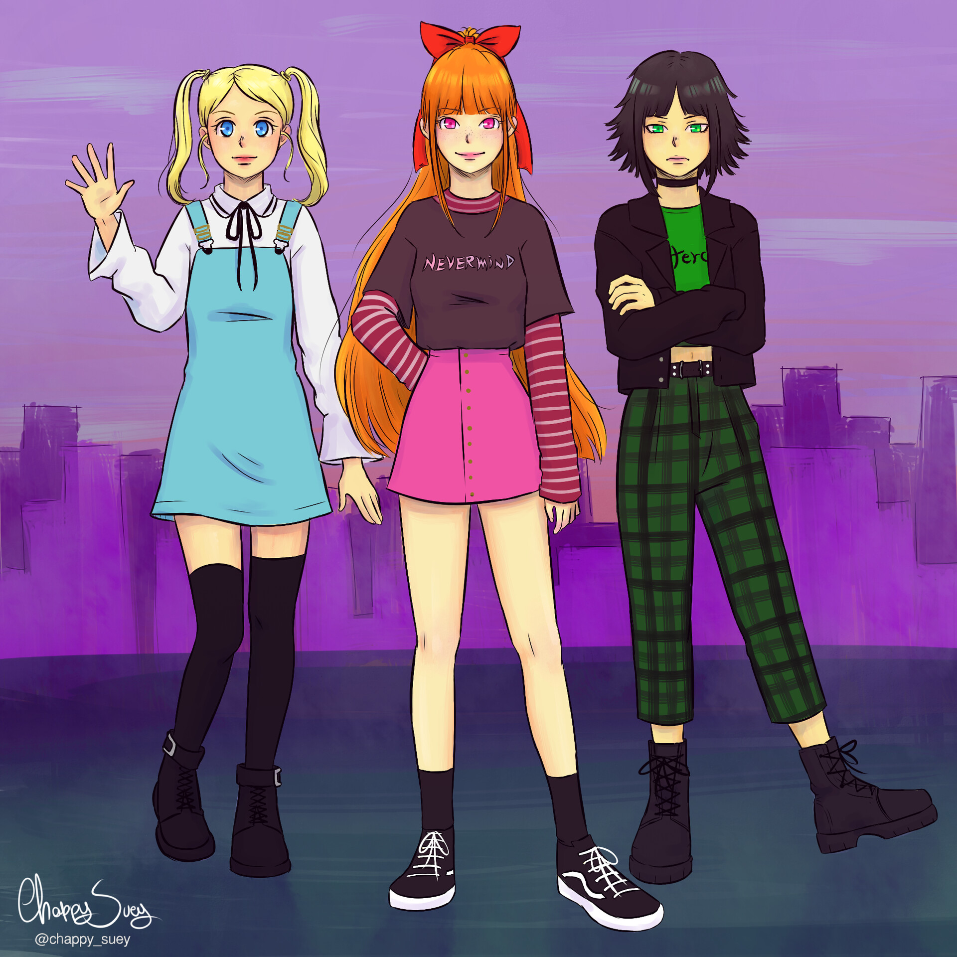 ArtStation - Powerpuff Girls