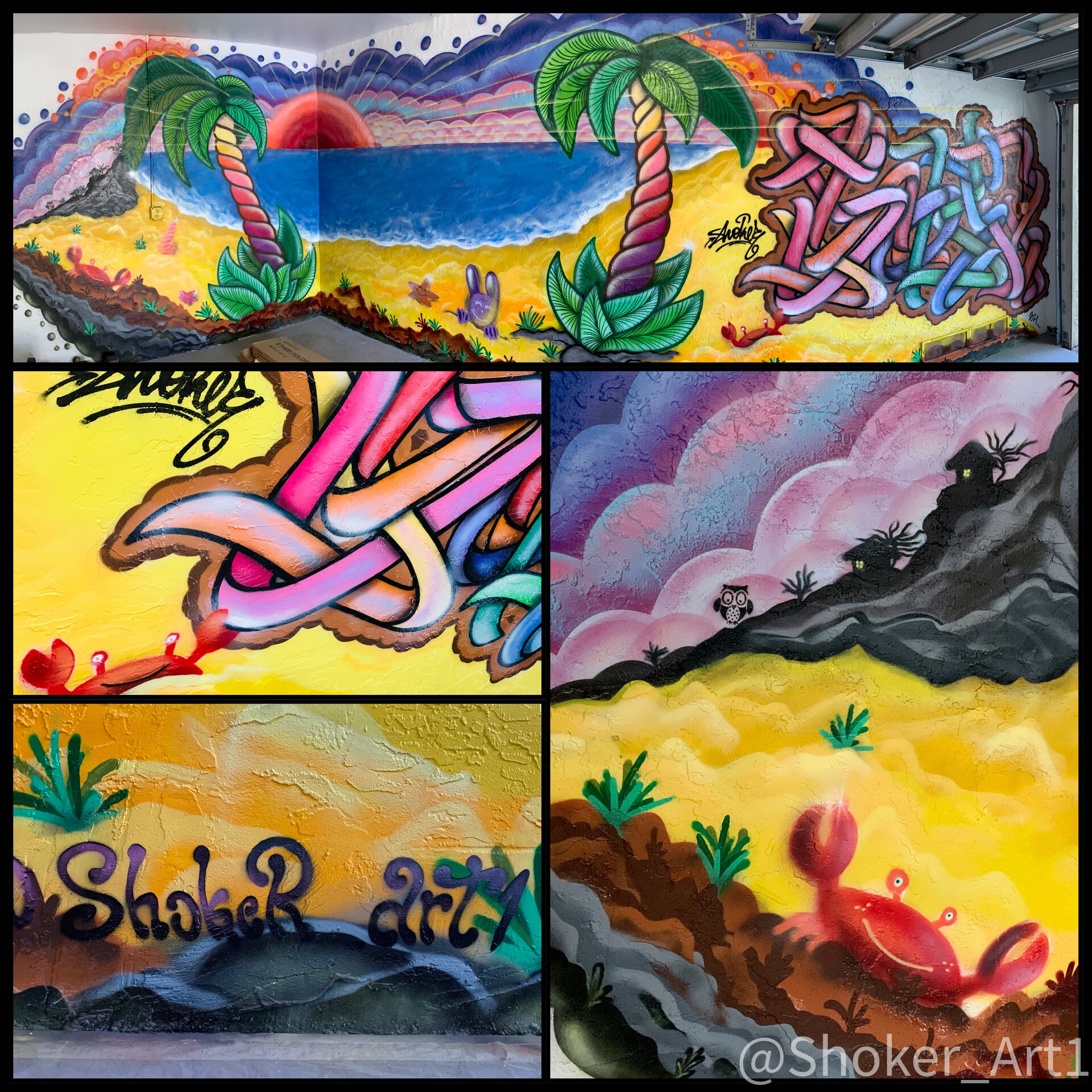 ArtStation - Beach style spray paint