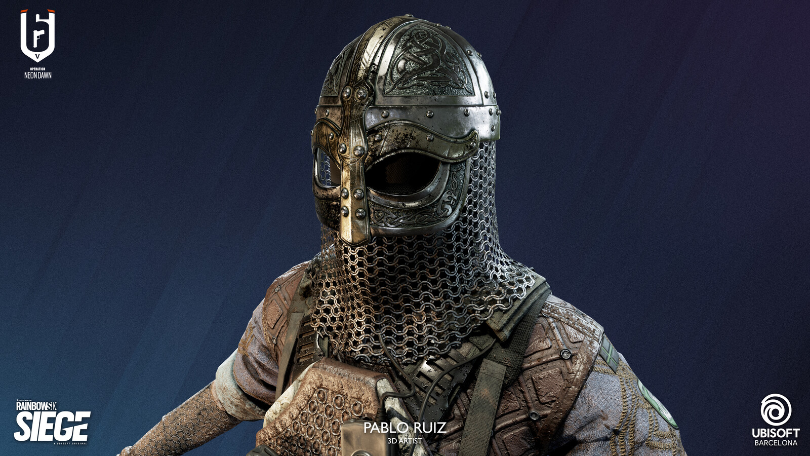 Pablo Ruiz Roldán - Rainbow Six | Siege - Nokk Dark Age Bundle