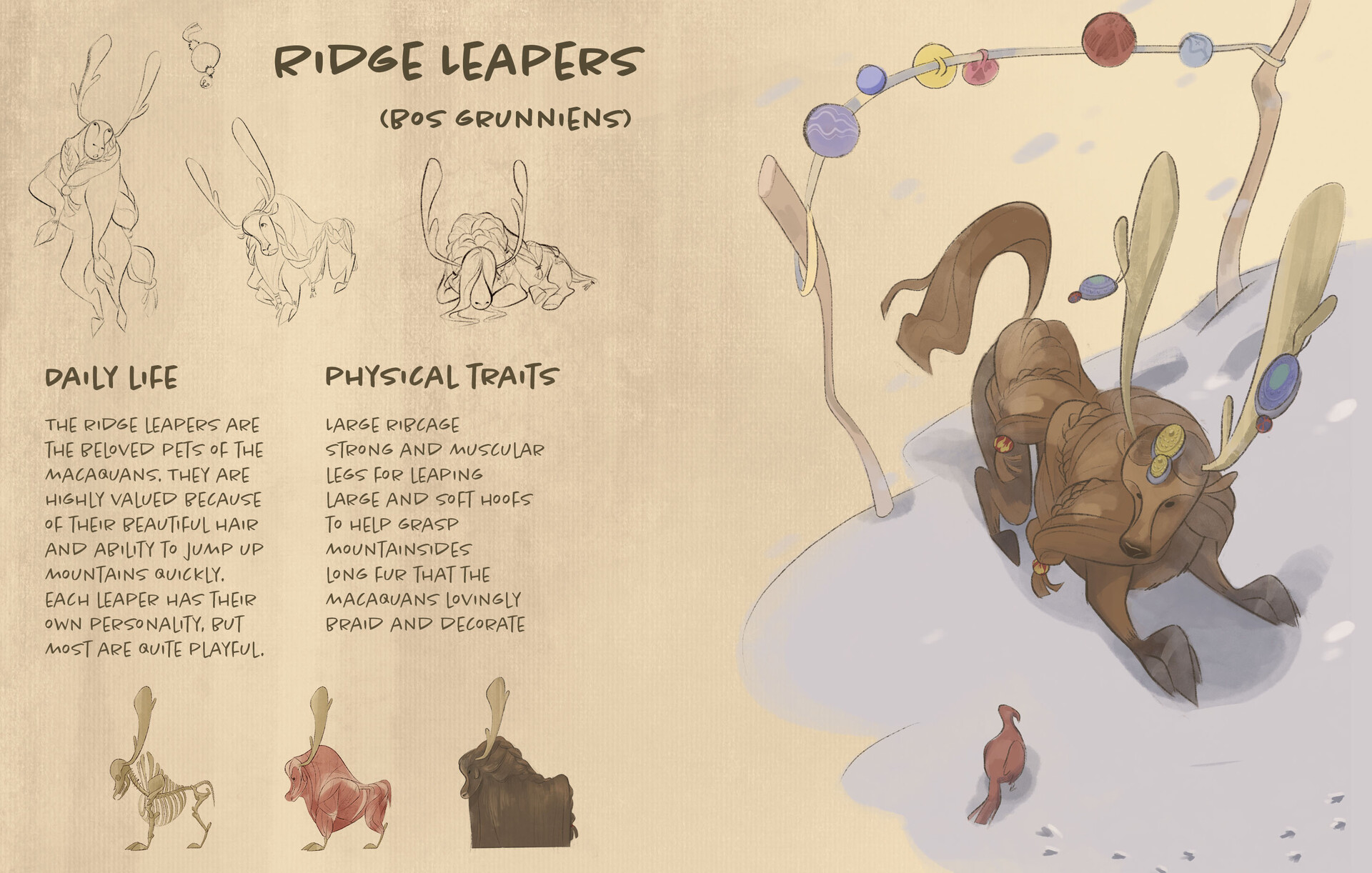 Alyssa Lee - Snowy Bestiary Project