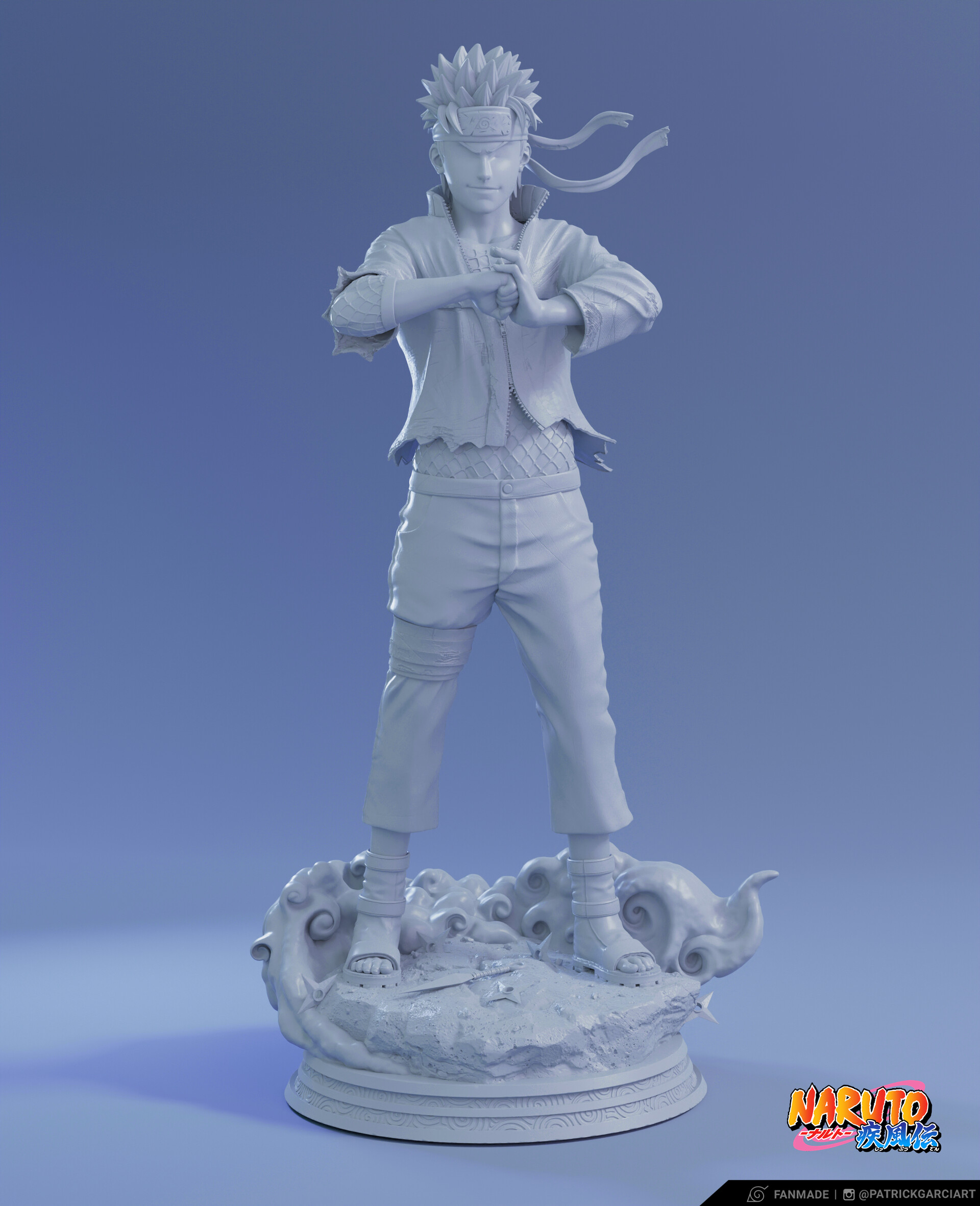 Patrick Garcia - Naruto Shippuden - Fanmade statue