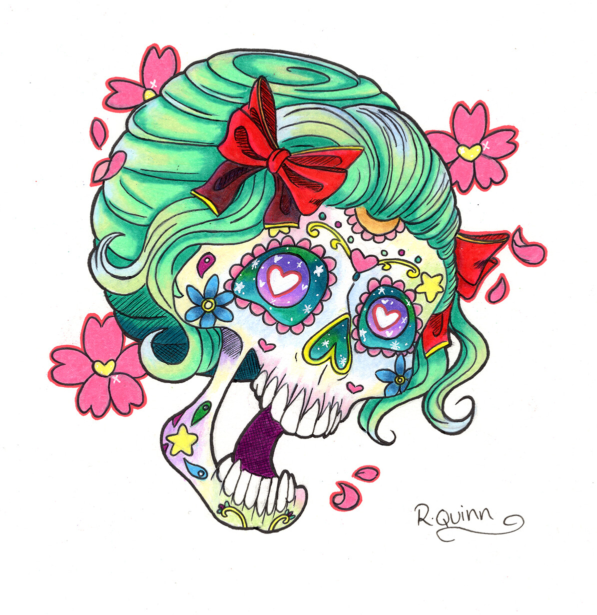 ArtStation - Sugar skull