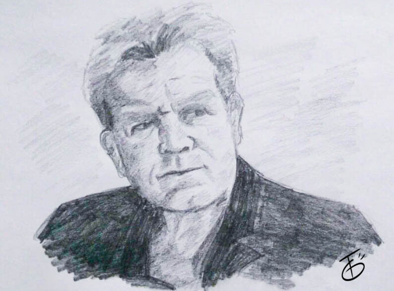 ArtStation - sketches of Xavier Deluc actor