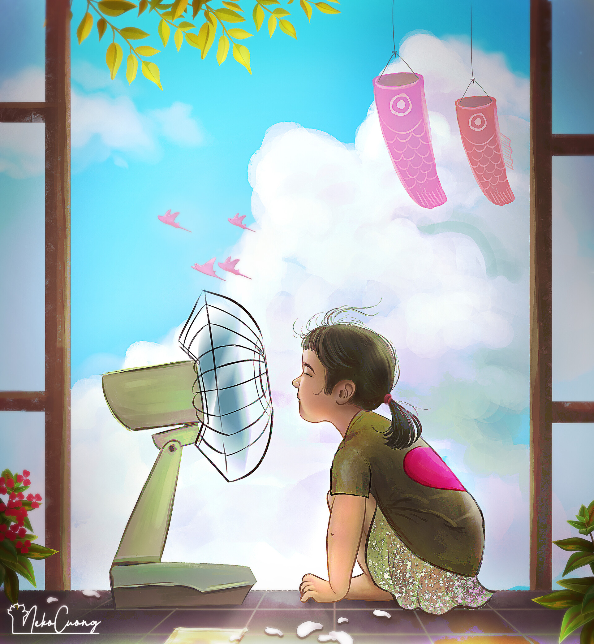 ArtStation - Peaceful moments