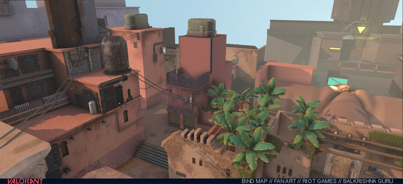 Balkrishna Guru - Valorant Bind Map (Fan Art)