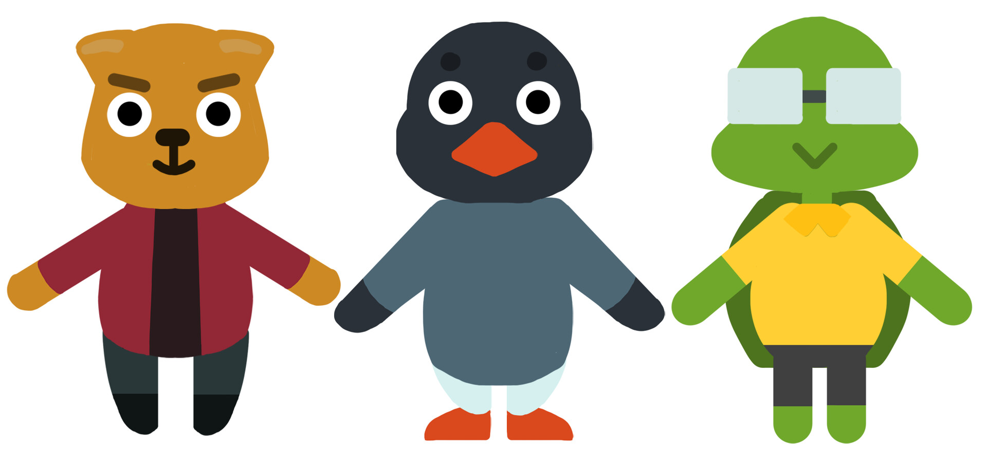 ArtStation - Cute Animal Character Design