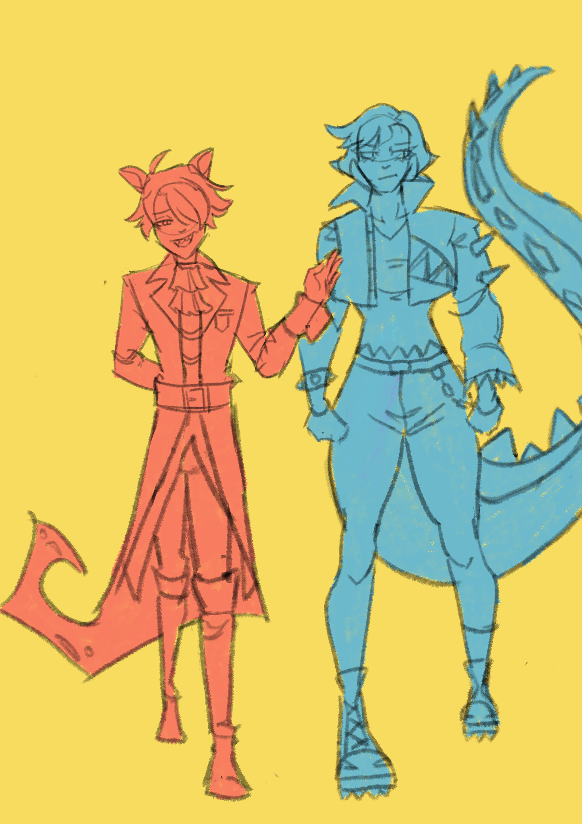 ArtStation - VTuber Character Concepts