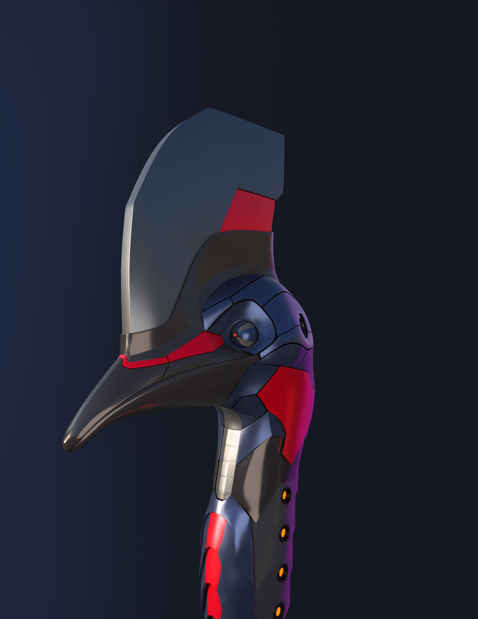 ArtStation - Bird_of_metal