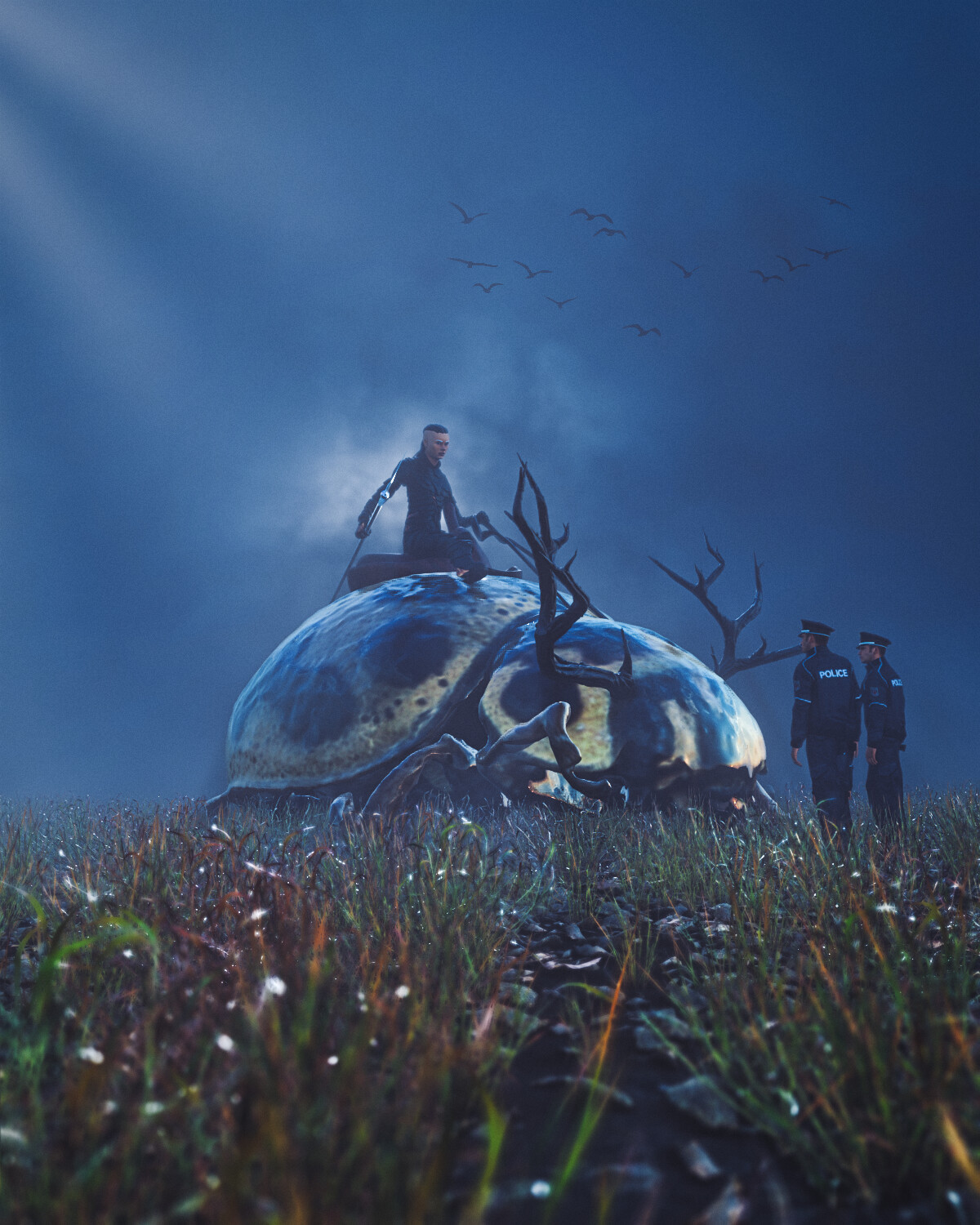 ArtStation - Insect Rider