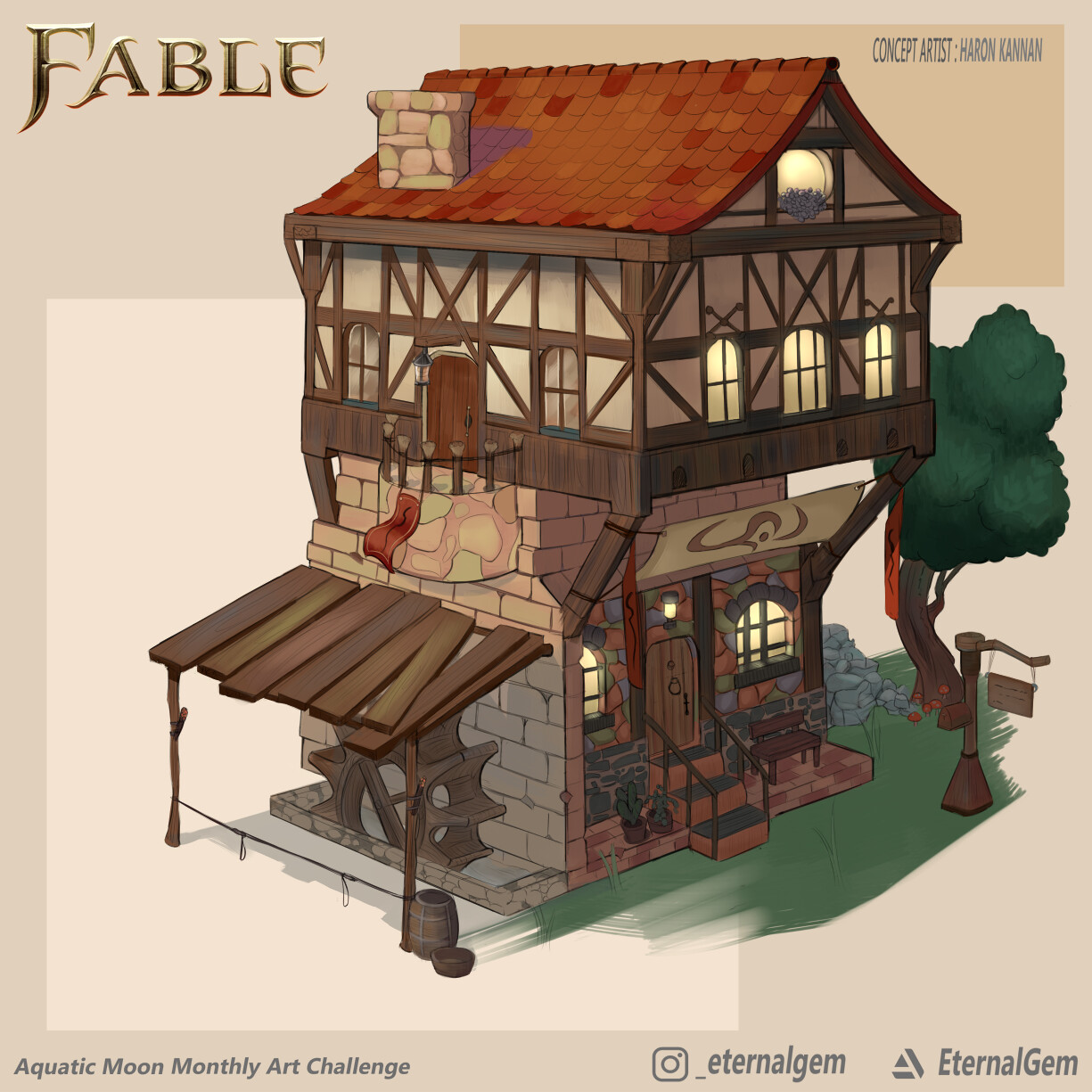 ArtStation - Pleasant Abode | Fable