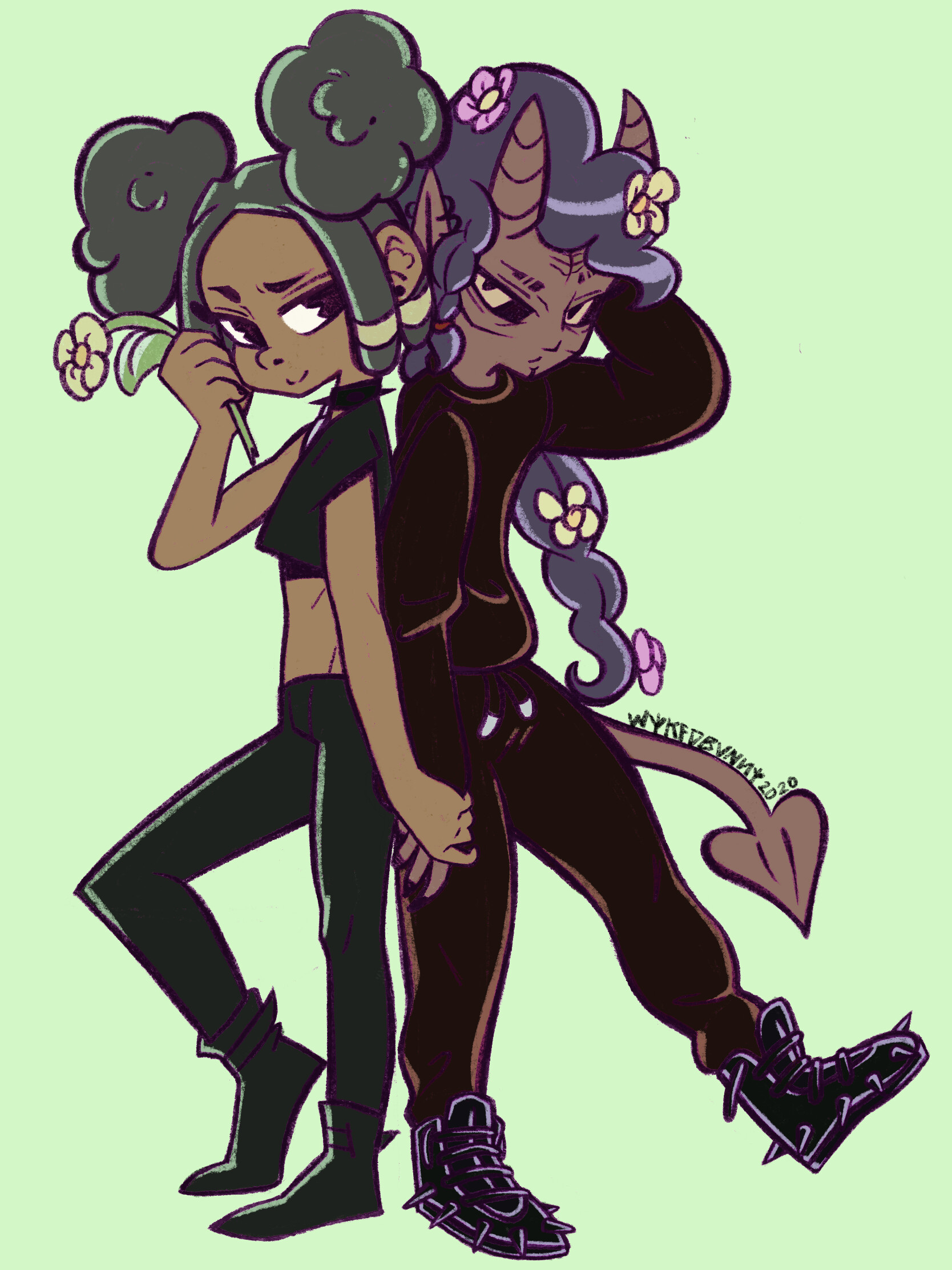 ArtStation - My Best Friend is a Demon