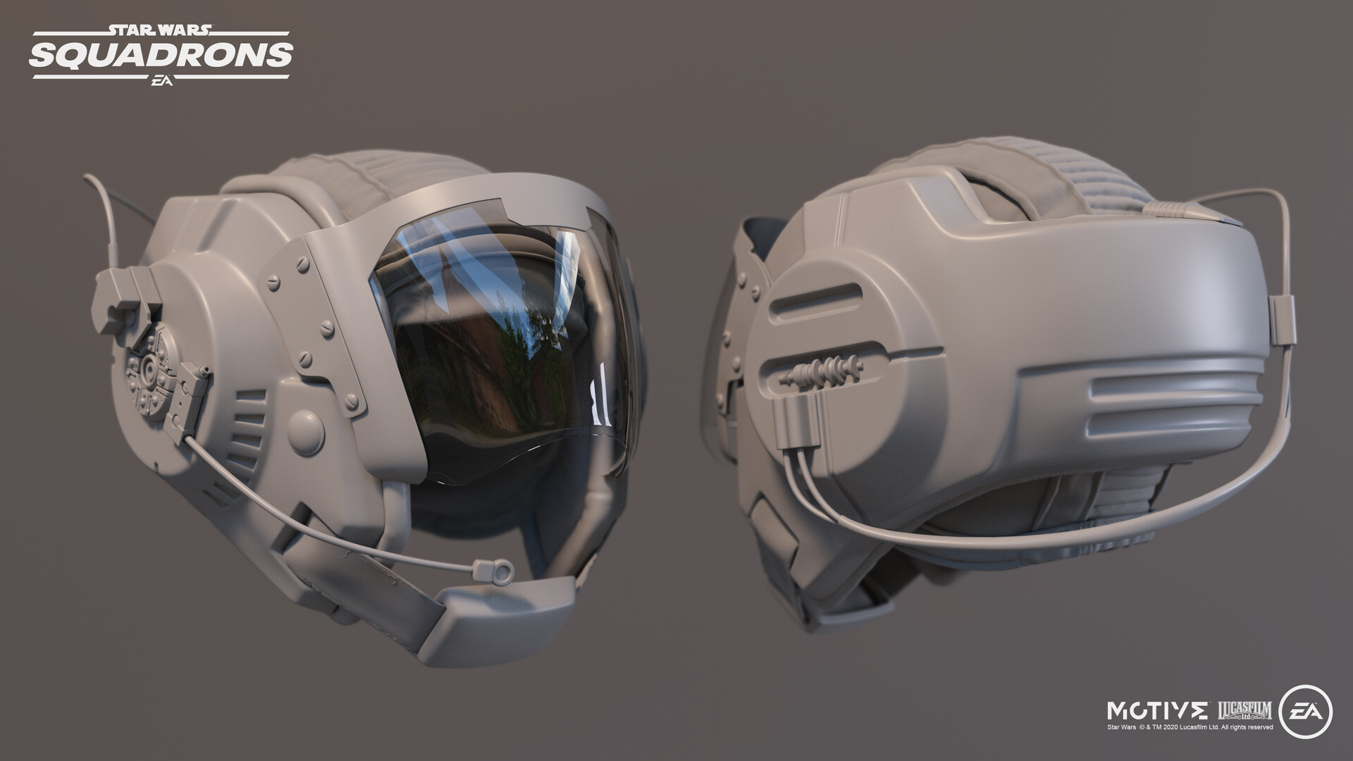 Patrick Anderson - Star Wars Squadrons: B-Wing Helmet