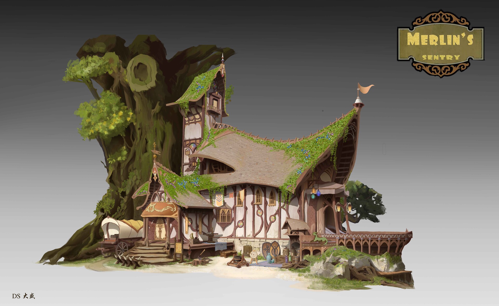 ArtStation - Merlin's Sentry, DS大盛