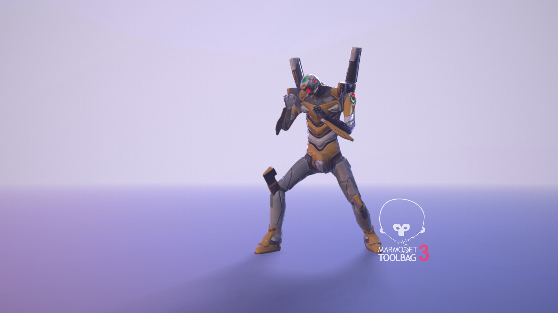 ArtStation - 3D Evangelion unit-00 fanart