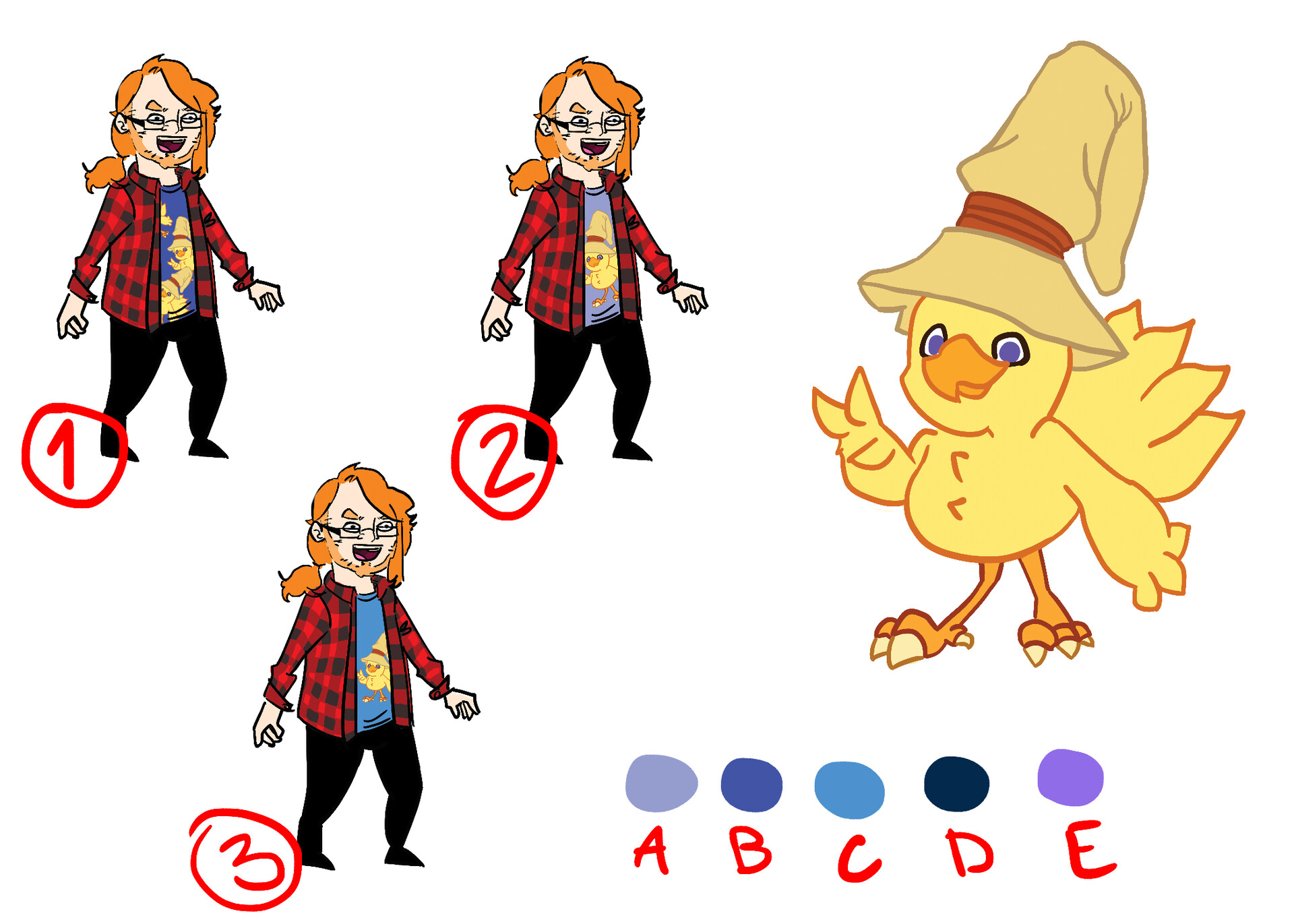 Mila Leme - Avatar design for YouTube