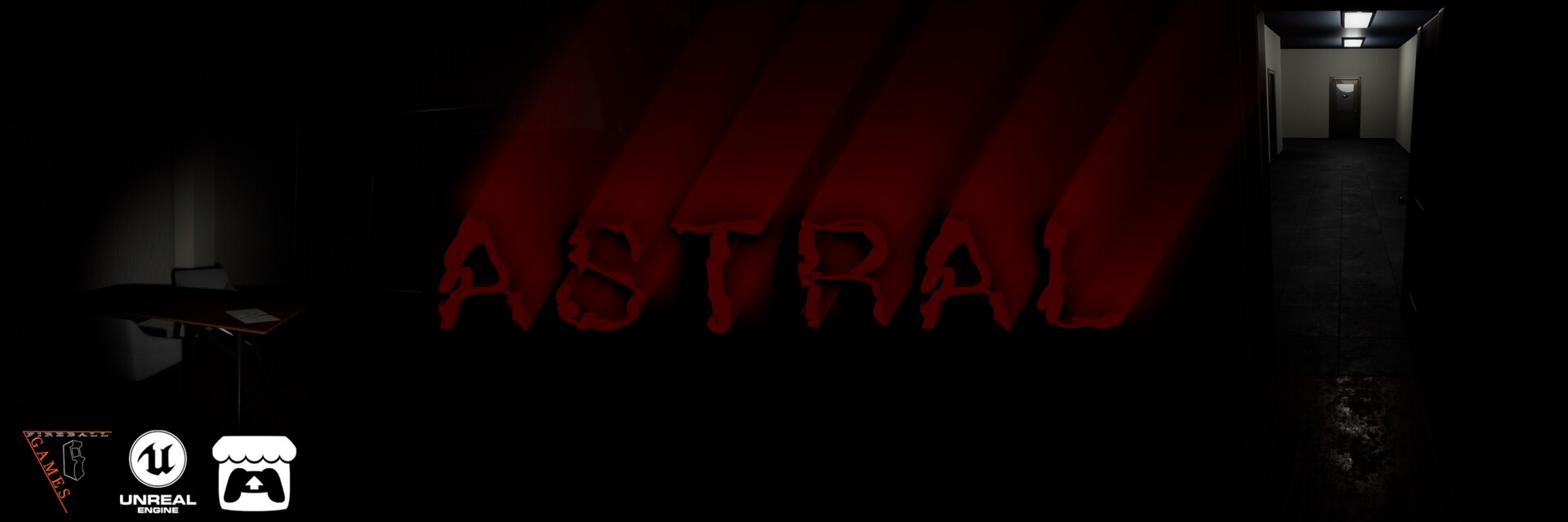 ArtStation - ASTRAL (Horror Game) Banner