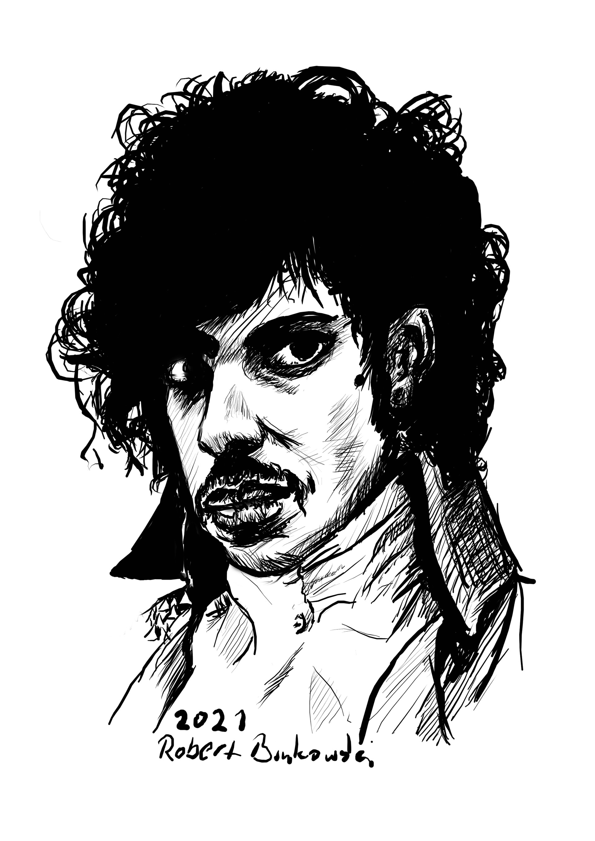 Prince Rogers Nelson Drawing